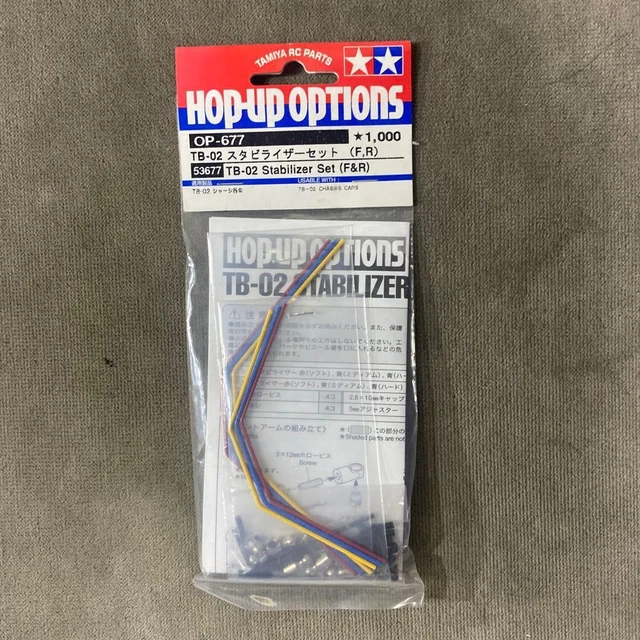 TAMIYA OP-677 TB-02 Stabilizer Set (F, R) £74.02 - PicClick UK