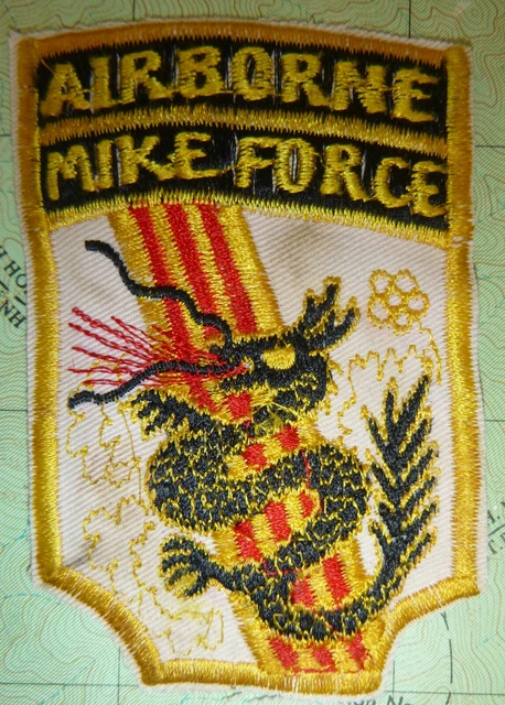 PATCH - MACV-SOG - US MIKE FORCE - NUNG BLACK DRAGONS RECON - Guerre du ...