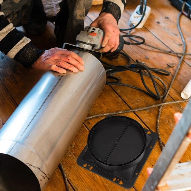 BACKDRAFT DAMPER DRYER Fan Backflow Preventer Exhaust Check Valve $20. ...