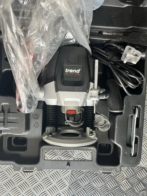 TREND T7 1/2 Inch Variable Speed Workshop Router £52.72 - PicClick UK