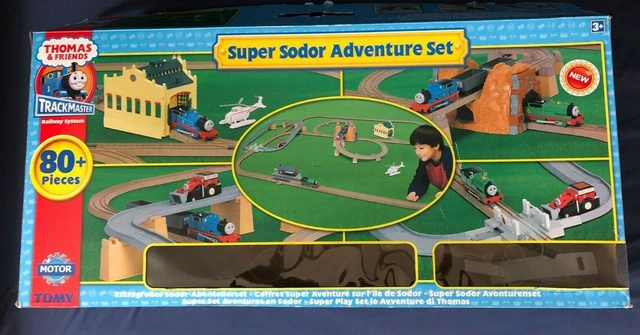 THOMAS & FRIENDS Trackmaster Motorised Super Sodor Adventure Set Tomy ...