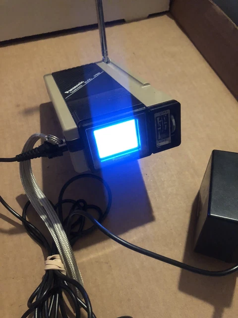 PANASONIC TRAVELVISION AC/DC 4-way-Model No.tr-1030pa Micro Tv 1.5Inch ...