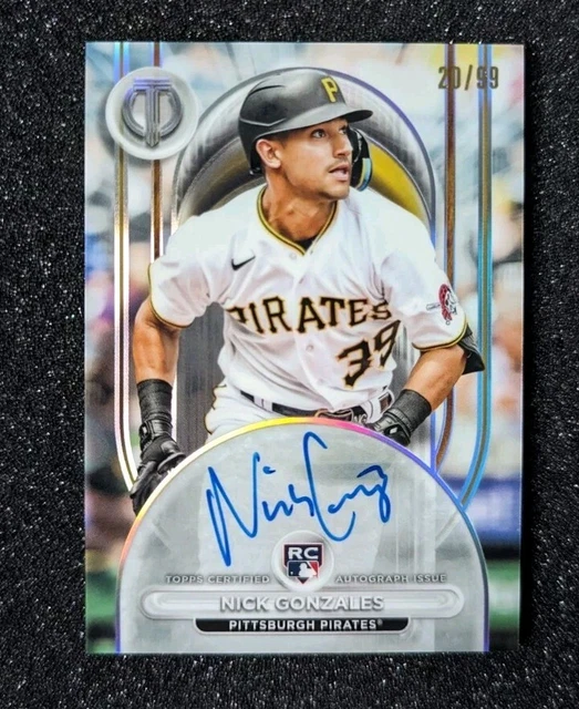 2024 TOPPS TRIBUTE Nick Gonzales On Card Rookie Auto /99 Pirates #LIA ...