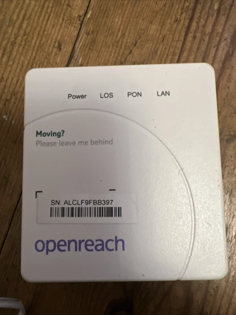 NOKIA-ONT G-010G-R OPENREACH Optical Fibre GPON Terminal BNIB £10.00 ...