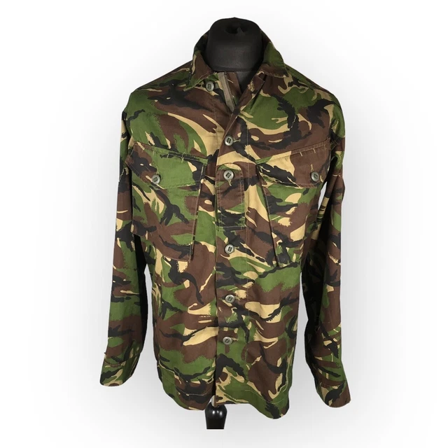 BRITISH ARMY MILITARY Combat Jacket NATO Smock DPM Field Woodland Camo ...