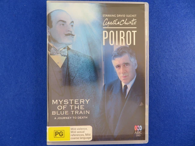 AGATHA CHRISTIE POIROT Mystery Of The Blue Train - DVD - Region 4 ...