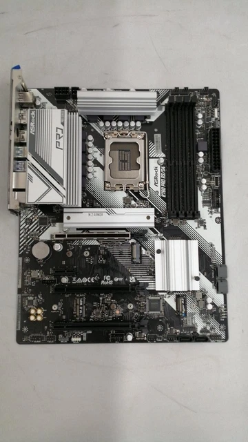 ASROCK B760M PRO RS/D4 LGA1700 micro-ATX motherboard £106.14 - PicClick UK