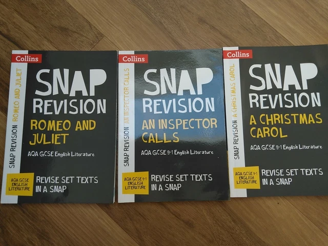 SNAP REVISION GCSE (An inspector calls, Romeo and Juliet and a ...