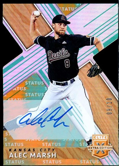 CARTE ALEC MARSH 2019 Elite Extra Edition autographes statut teinture ...