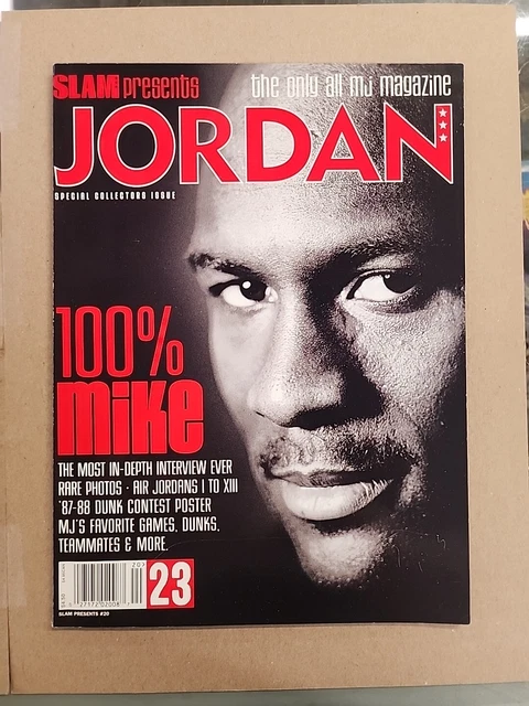 SLAM PRESENTS JORDAN Magazine Issue #20 - 100% Mike Cover. M4 £11.17 ...