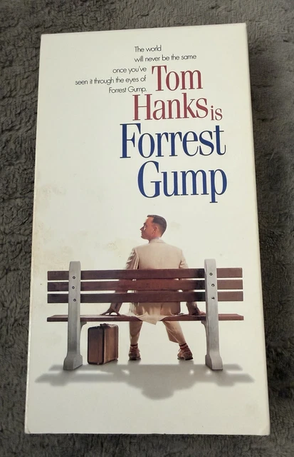 VINTAGE 1994 VHS Tape Forest Gump Starring Tom Hanks And Sally Field £5 ...