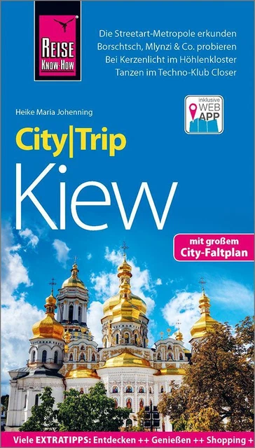 REISE KNOW-HOW CITYTRIP Kiew | Reiseführer mit Stadtplan und kostenloser Web-App EUR 12,95 ...
