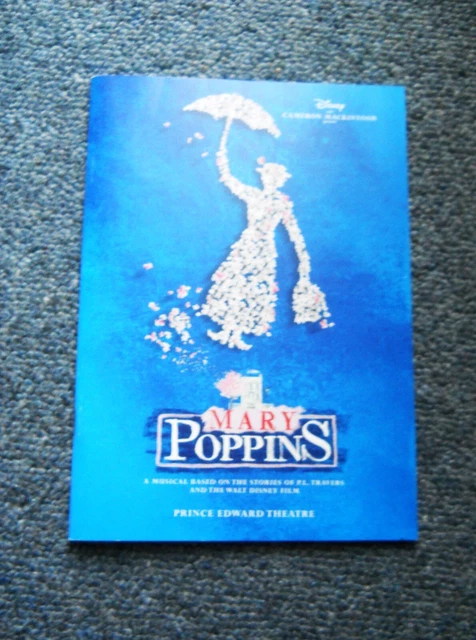 MARY POPPINS THE Musical Theatre Programme (Prince Edward Theatre ...