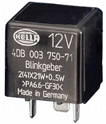 HELLA FLASHER UNIT 12V 3-pin connector 4DB 003 750-717 £14.45 - PicClick UK