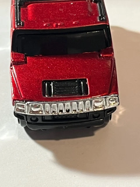 MAISTO - RED Lowered HUMMER H2 Humvee- 1/64 Concept Car $9.00 - PicClick CA