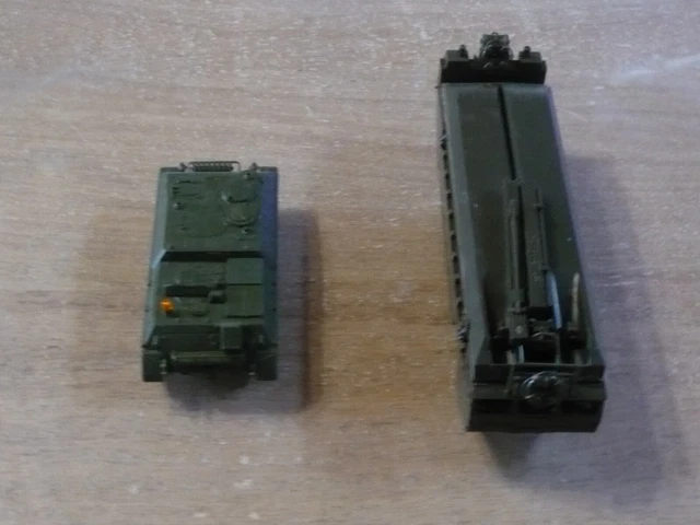 LOT ROCO MINITANK herpa AMPHIBIE M2 B ALLIGATOR et char EUR 12,00 ...