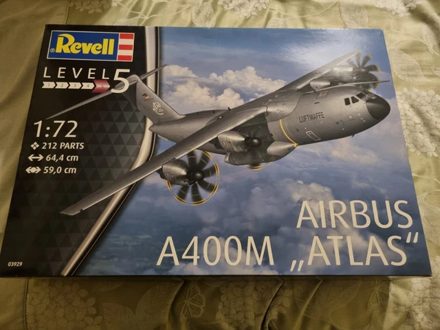 REVELL AIRBUS A400M Atlas RAF Kit. Brand New. Factory Sealed Bag £60.00 ...