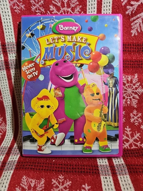BARNEY LETS MAKE Music DVD $22.61 - PicClick CA