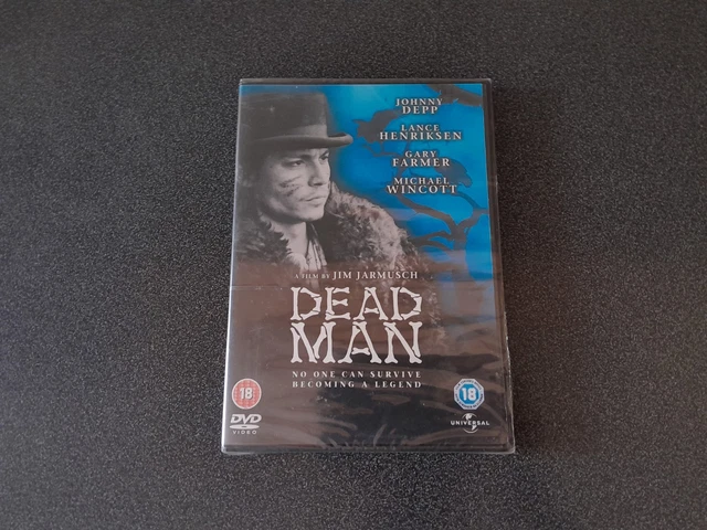 DEAD MAN 1995 DVD Classic Western Johnny Depp Lance Henriksen New ...