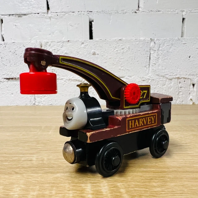 HARVEY THE CRANE - Thomas the Tank Engine & Friends Wooden Railway ...