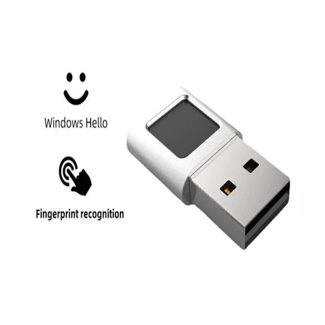 USB FINGERPRINT READER Module for Windows 10/11 Biometric Scanner Front ...