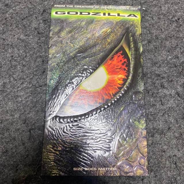GODZILLA VHS ENGLISH version, Tested, Classic Monster Movie £77.27 ...