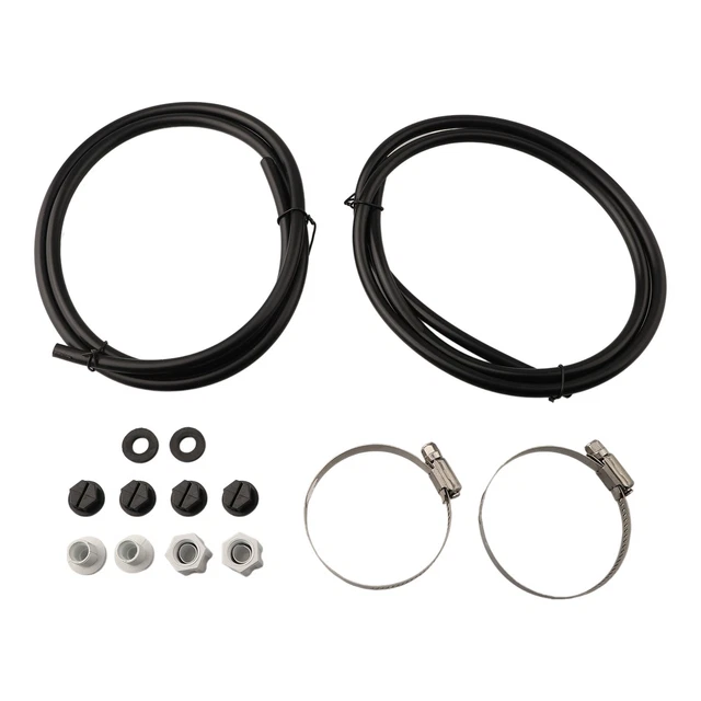 POOL OFF-LINE CHLORINATOR Tubing Feeder Connection Pack Saddle Clamp ...