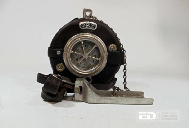 VINTAGE DETEX NEWMAN Watchman Clock Security Guard Clock with Key [ORI ...