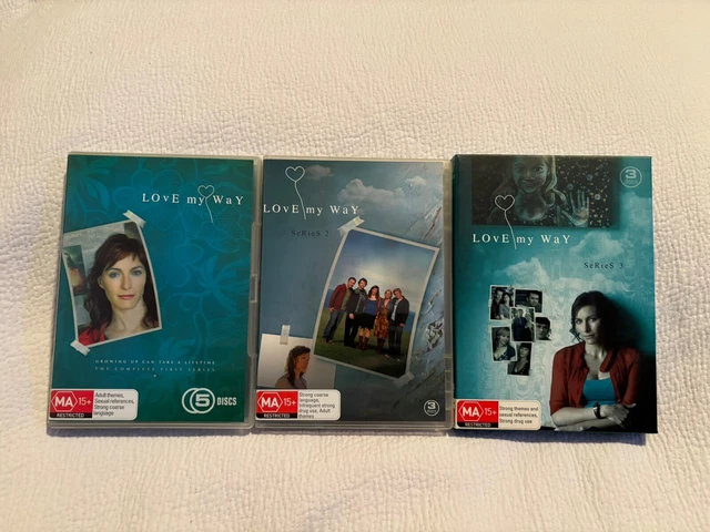 LOVE MY WAY: The Complete Series 1-3 (DVD, 11-Disc set) Australian TV ...