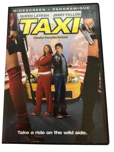 TAXI WIDESCREEN DVD Movie Queen Latifah Jimmy Fallon Special Features ...