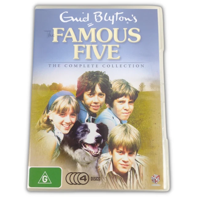 THE FAMOUS FIVE: Complete Collection (Enid Blyton) 4 Discs Region 4 DVD ...