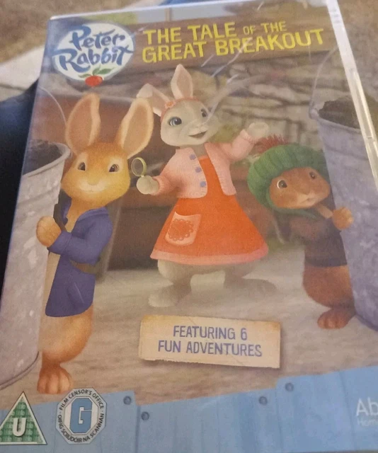 PETER RABBIT THE tale of the great breakout dvd £2.25 - PicClick UK