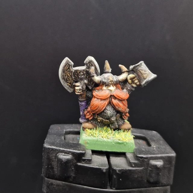 GUT BEMALT WARHAMMER Fantasy Age of Sigmar Zwerge OOP Metall Josef ...