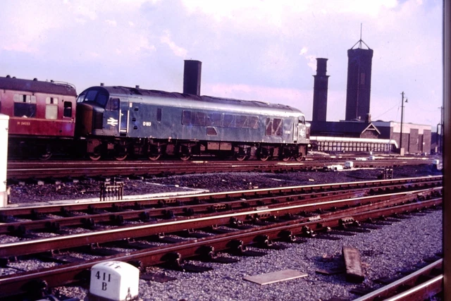 BRITISH RAIL BR Diesel Loco D183 Railway Slide Ref 2529 £3.99 - PicClick UK