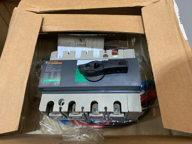 MERLIN GERIN INS125 Interpact compact 125A 4 Pole Isolator Switch ...