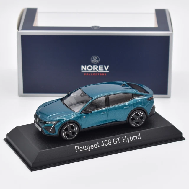 PEUGEOT 408 GT Hybrid Bleu Obsession 2023 NOREV 1/43 474810 EUR 24,95 ...