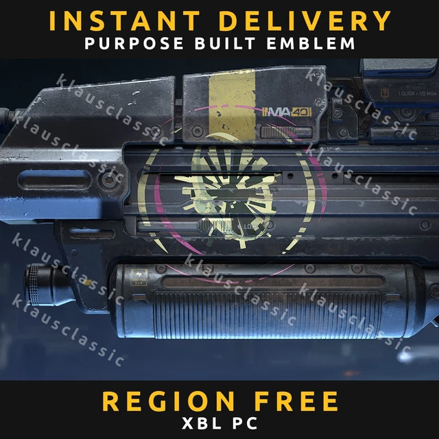 HALO INFINITE: PURPOSE Built Emblem | Multi Emblem | 4 Variationen ...