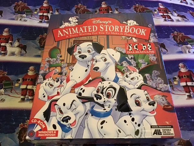 DISNEY'S 101 DALMATIANS Animated StoryBook (Windows/Mac, 1997) £15.99 ...