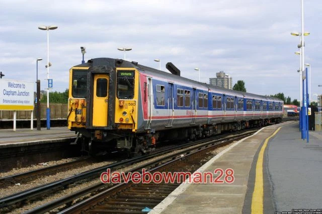 PHOTO CLASS 455/8 5801 At Clapham Junction On 07/09/01 £1.50 - PicClick UK