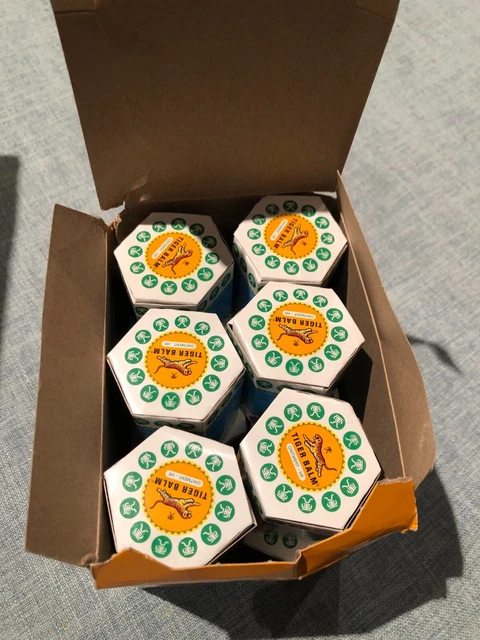 TIGER BALM WHITE Ointment 30 g box of 12 £70.00 - PicClick UK
