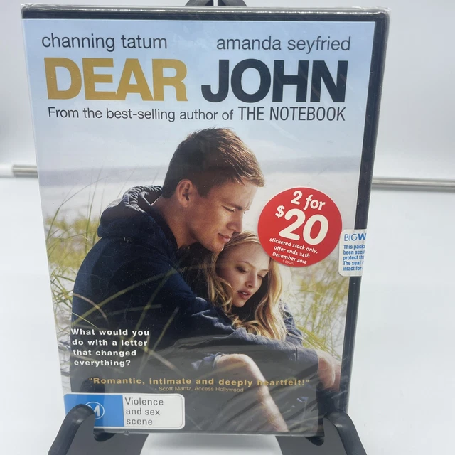 DEAR JOHN DVD Channing Tatum Seyfried Romance Drama R4 Brand New ...