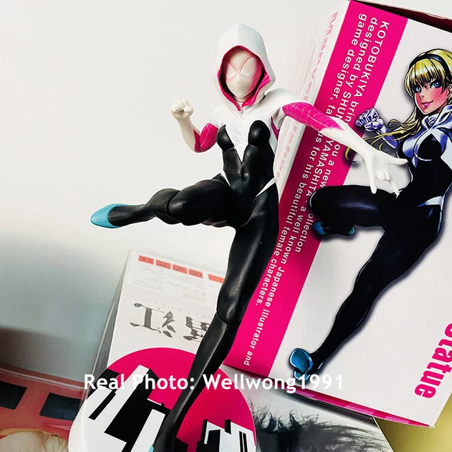 20cm Spider Gwen Stacy Action Figure Statue Spider Man Across The Spider Verse £2519 Picclick Uk