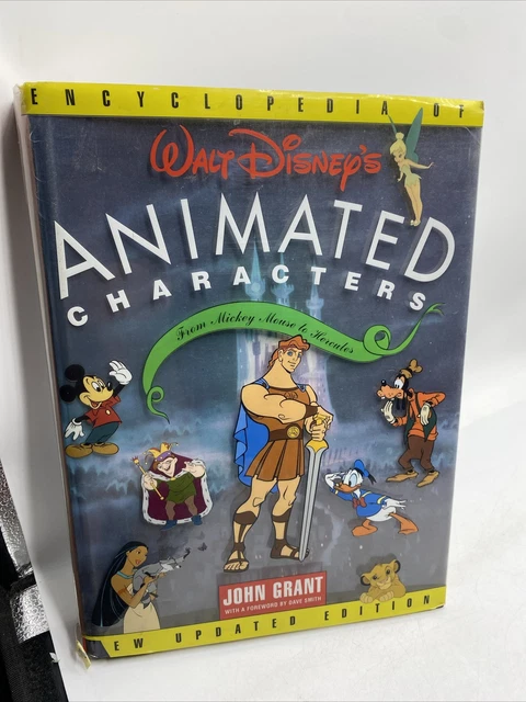 ENCYCLOPEDIA OF WALT Disney's Animated Characters : Updated Ed. 1998 ...