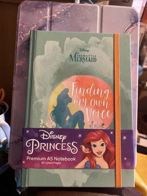 DISNEY PRINCESS THE Little Mermaid Premium A5 Notebook Back To School £ ...