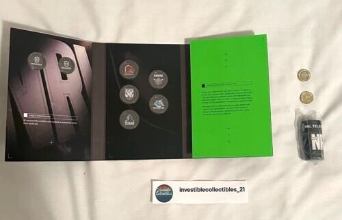 2024 NATIONAL RUGBY LEAGUE $1 Coin Collection Kit Folder + 19 NRL Coins ...