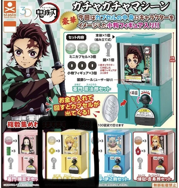 ZENITSU DEMON SLAYER gachapon/gashapon DIY gacha machine kimetsu no ...