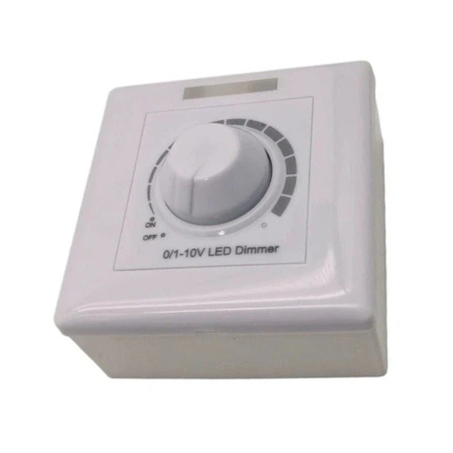 LED LIGHT DIMMER Switch with Stepless Brightness Adjustment Wide ...