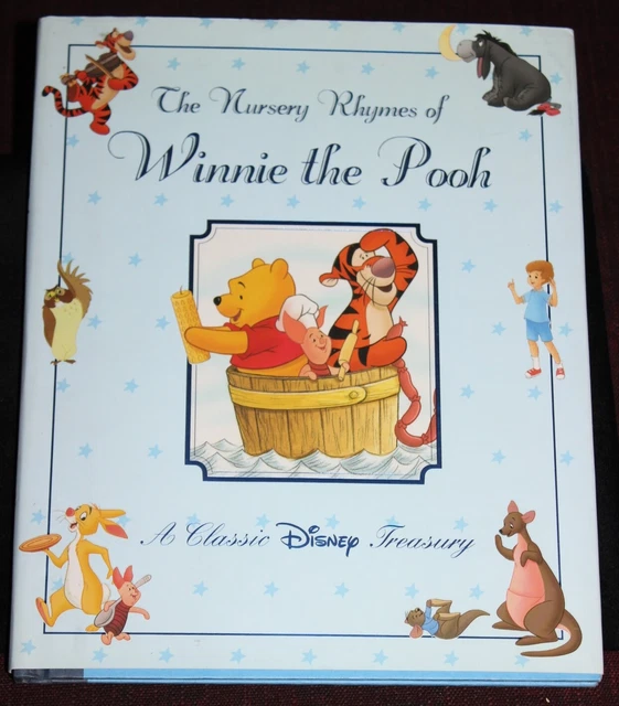 WALT DISNEY STORY Book Nursery Rhymes of Winnie the Pooh 1998 ...