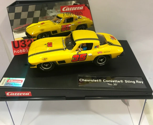CARRERA EVOLUTION 27615 Chevrolet Corvette Sting Ray #35 $61.40 - PicClick