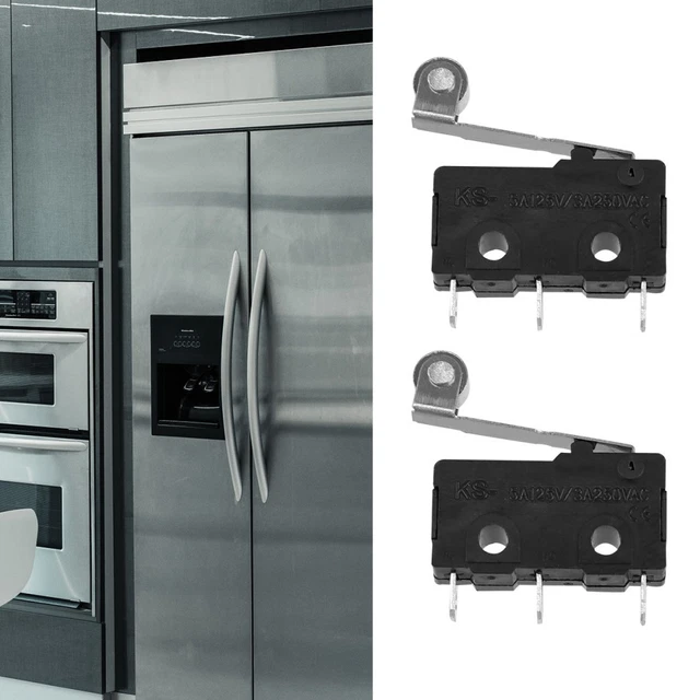 12 PCS MICRO Limit Switches Microswitch with Lever Roller Snap Action ...